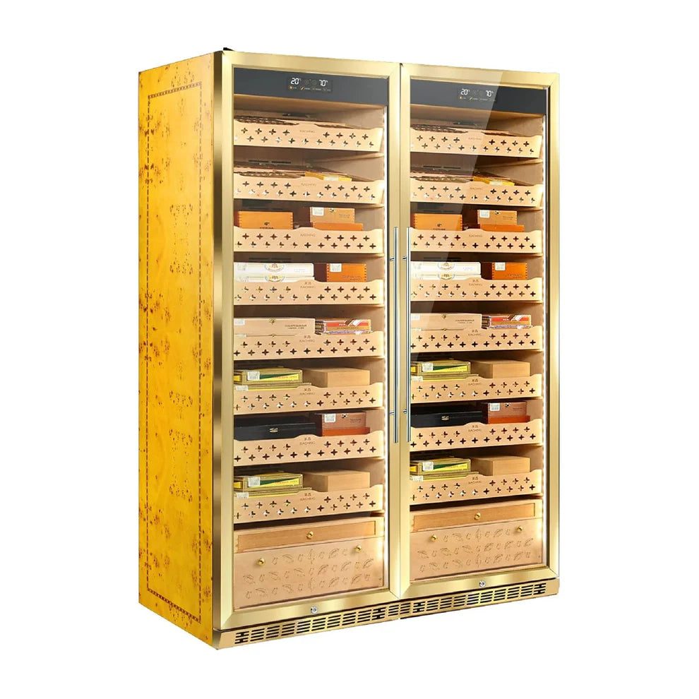 Raching SD800 Dual Zone Cigar Humidor Cabinet | 3000-3200 Capacity ...