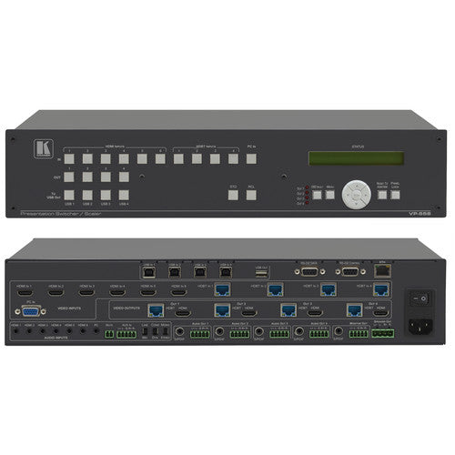 Kramer VP-558 11x4:2 Presentation Matrix Switcher & Scaler System — Man ...